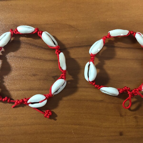 Cowry Shell Bracelet - Etsy