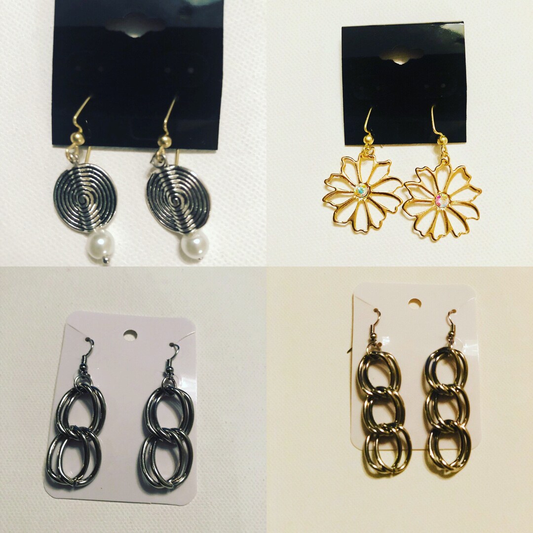 Dangling Earring, Silver Earrings, Earrings Handmade, Classy Hoop ...