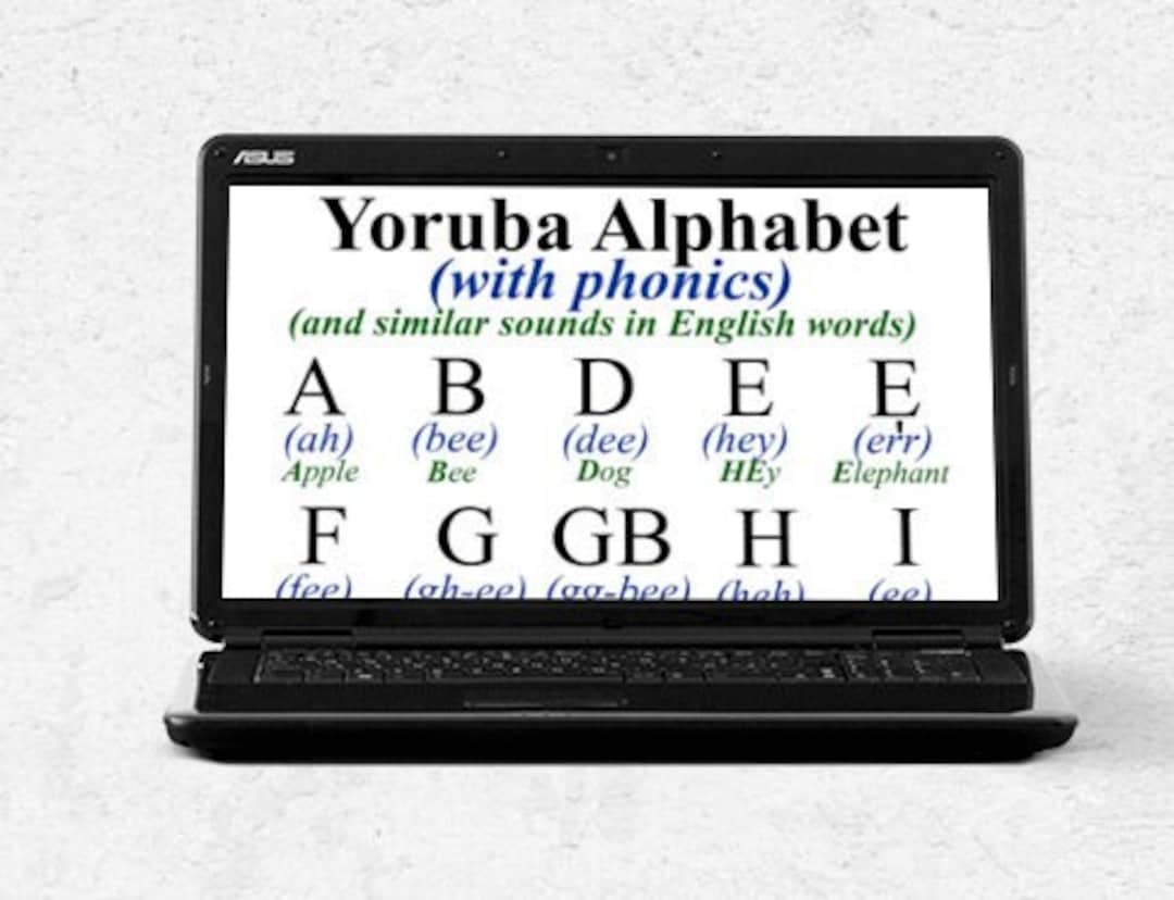 Yoruba Alphabet With Phonics Letter Language Words African Language yoruba-alphabet-with-phonics-letter-language-words-african-language