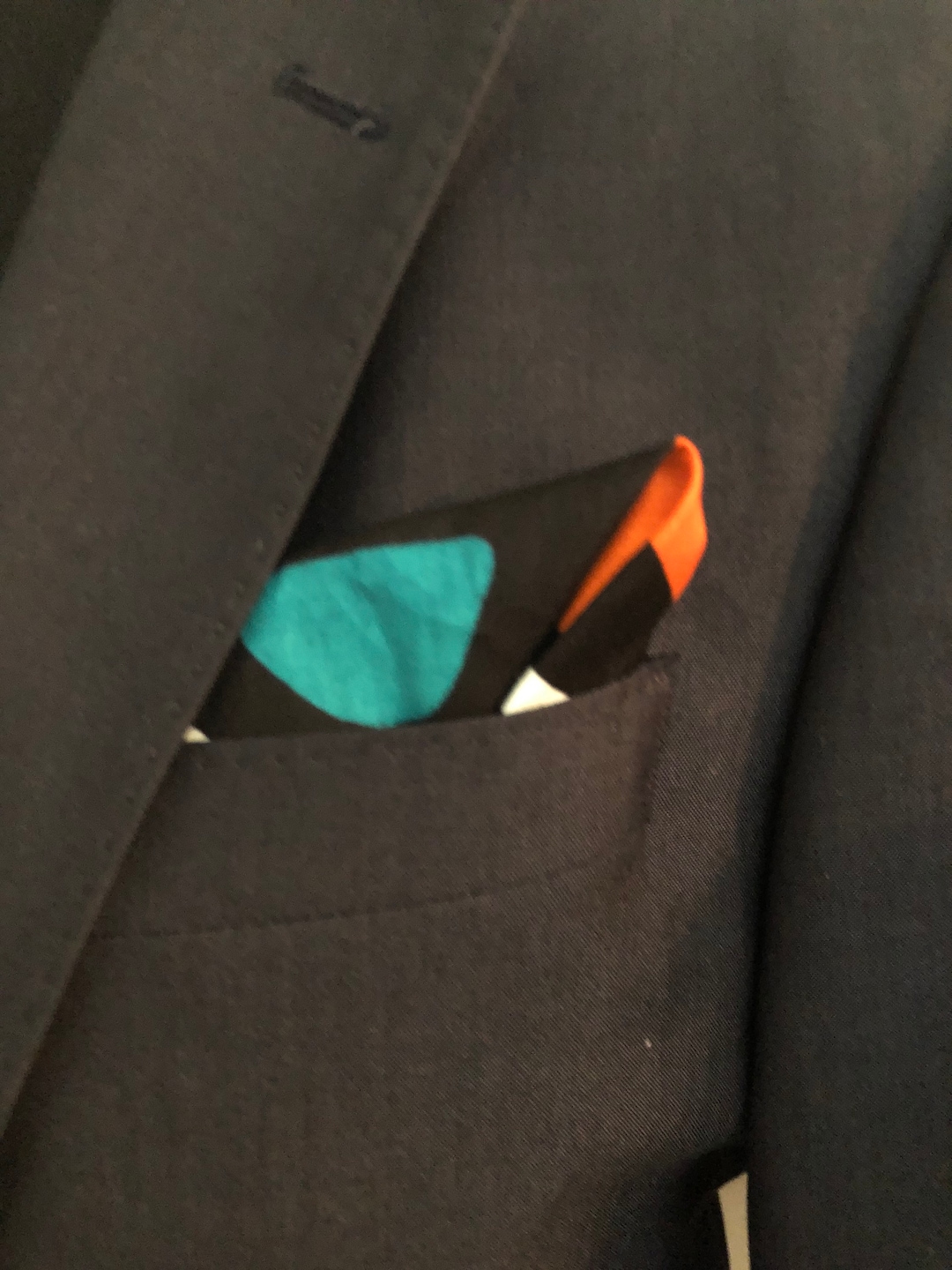 Mens African Print and Satin Pocket Square, Handkerchief, Ankara Fabric ...