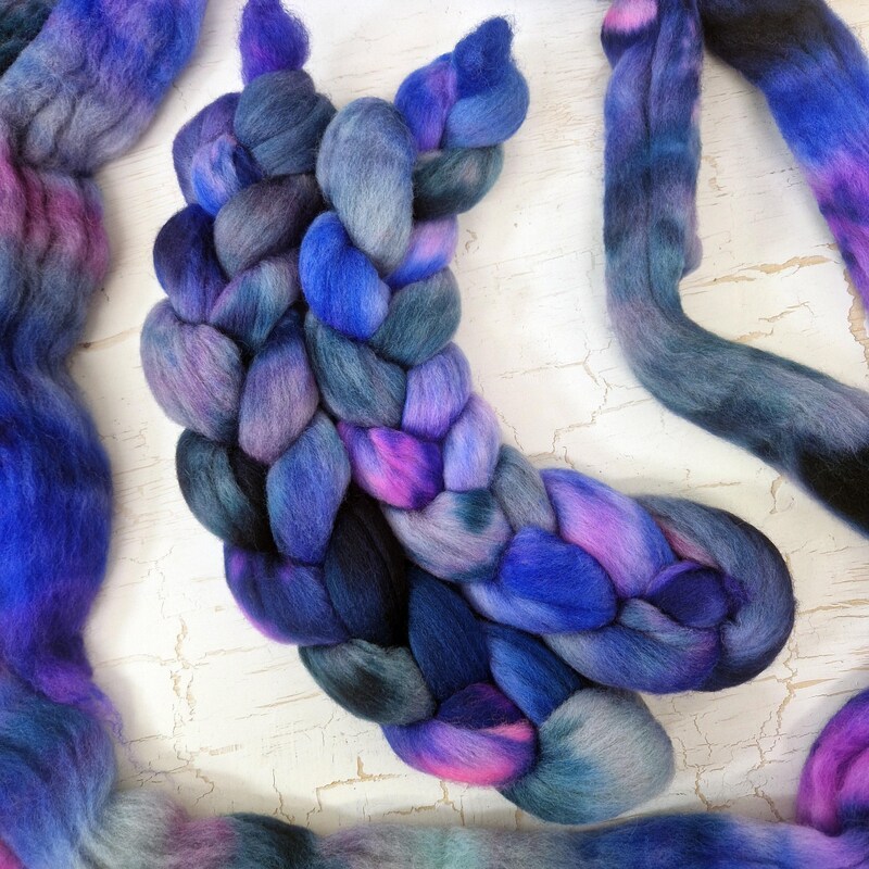 Hand Dyed Roving - Etsy