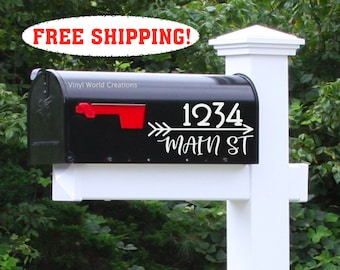Mail Box Decal Mailbox Decals for Your Home Includes Two 2 Decals - Etsy