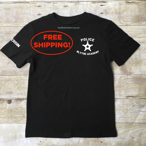 Kids Police Shirt - Etsy