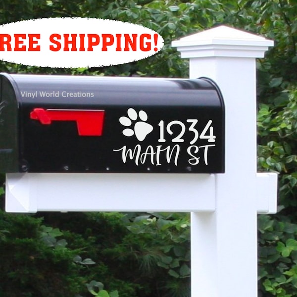 Mailbox Decal - Etsy