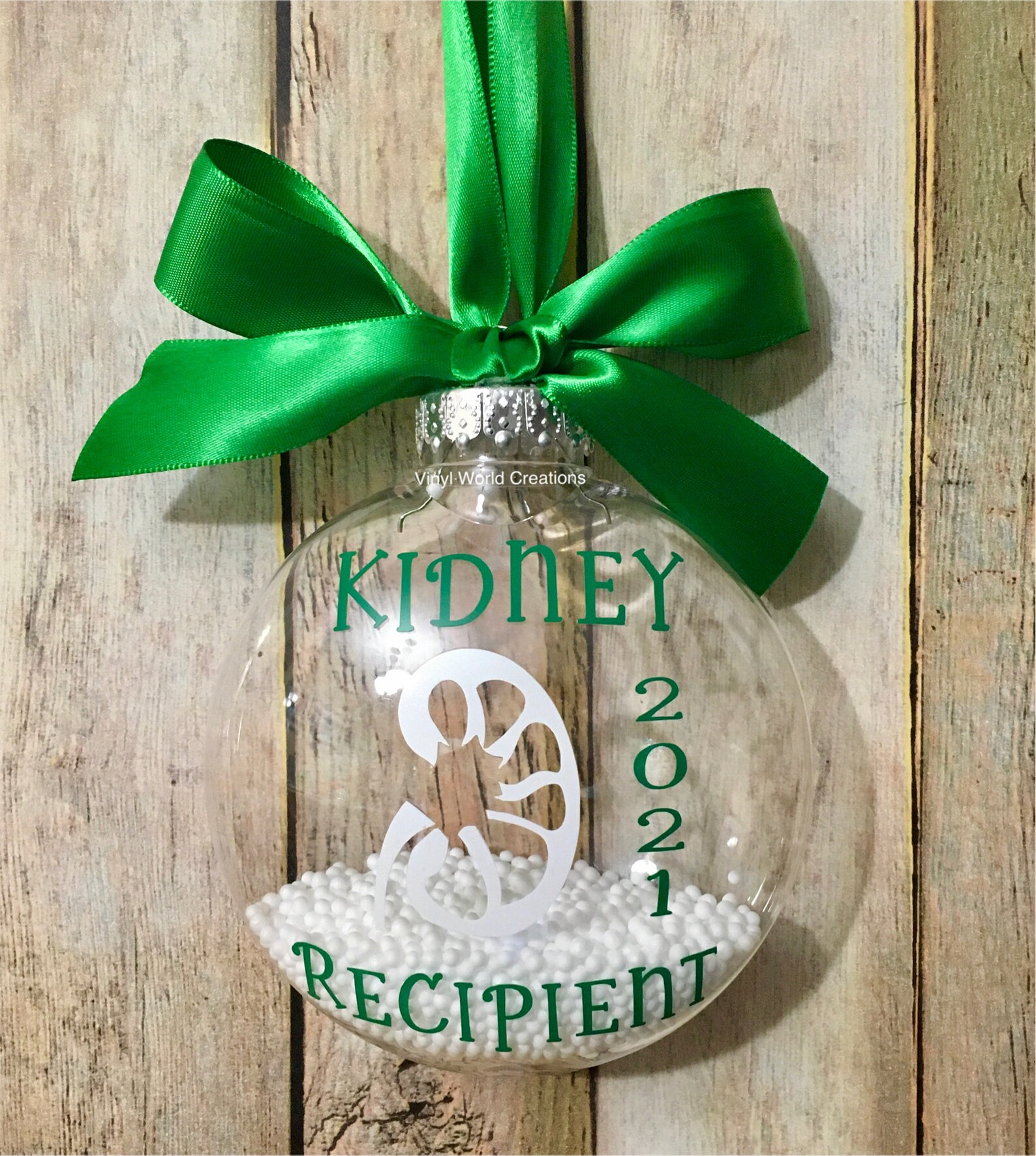 Kidney Recipient Ornament/ Kidney Transplant Ornament/kidney - Etsy