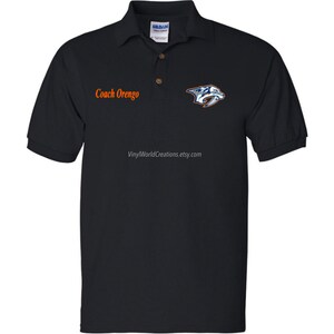 Custom Polo Shirts for Coaches/ Teachers/ Businesses/ Schools ...