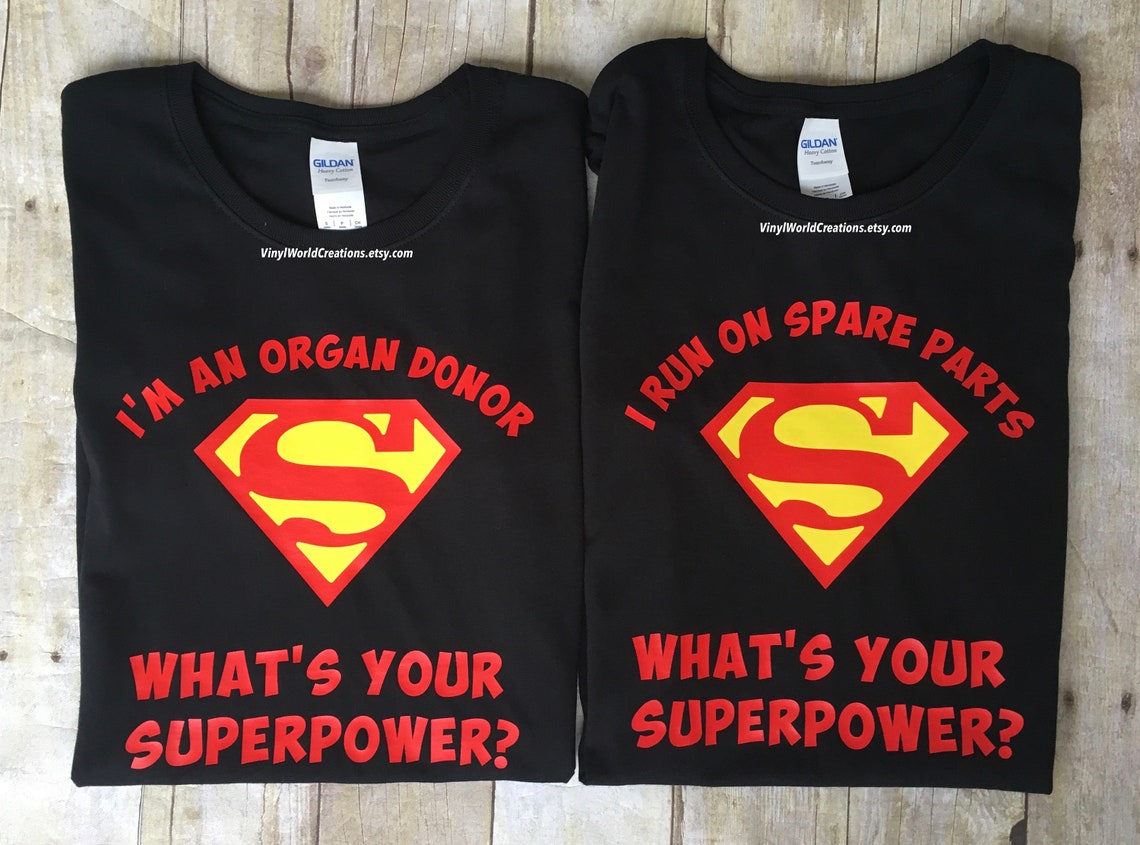 Organ Donor Shirt Set /organ Donor Gift/organ Donation Shirt/ - Etsy