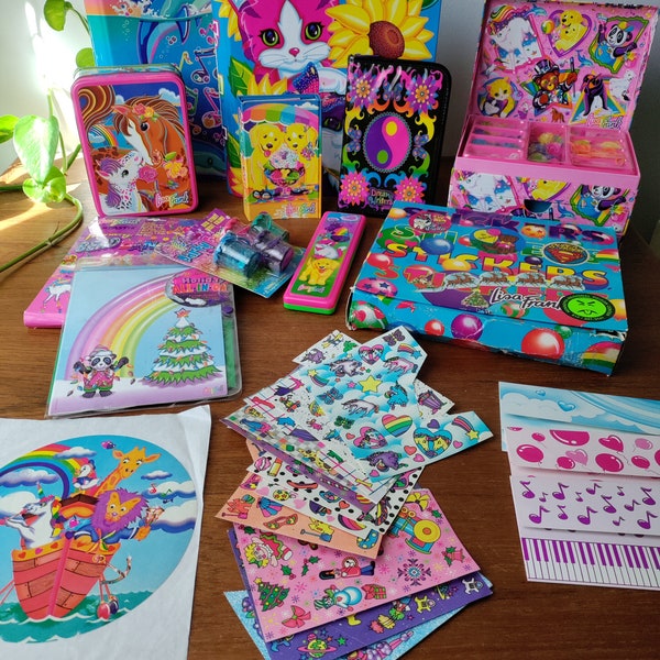 Lisa Frank Stickers - Etsy