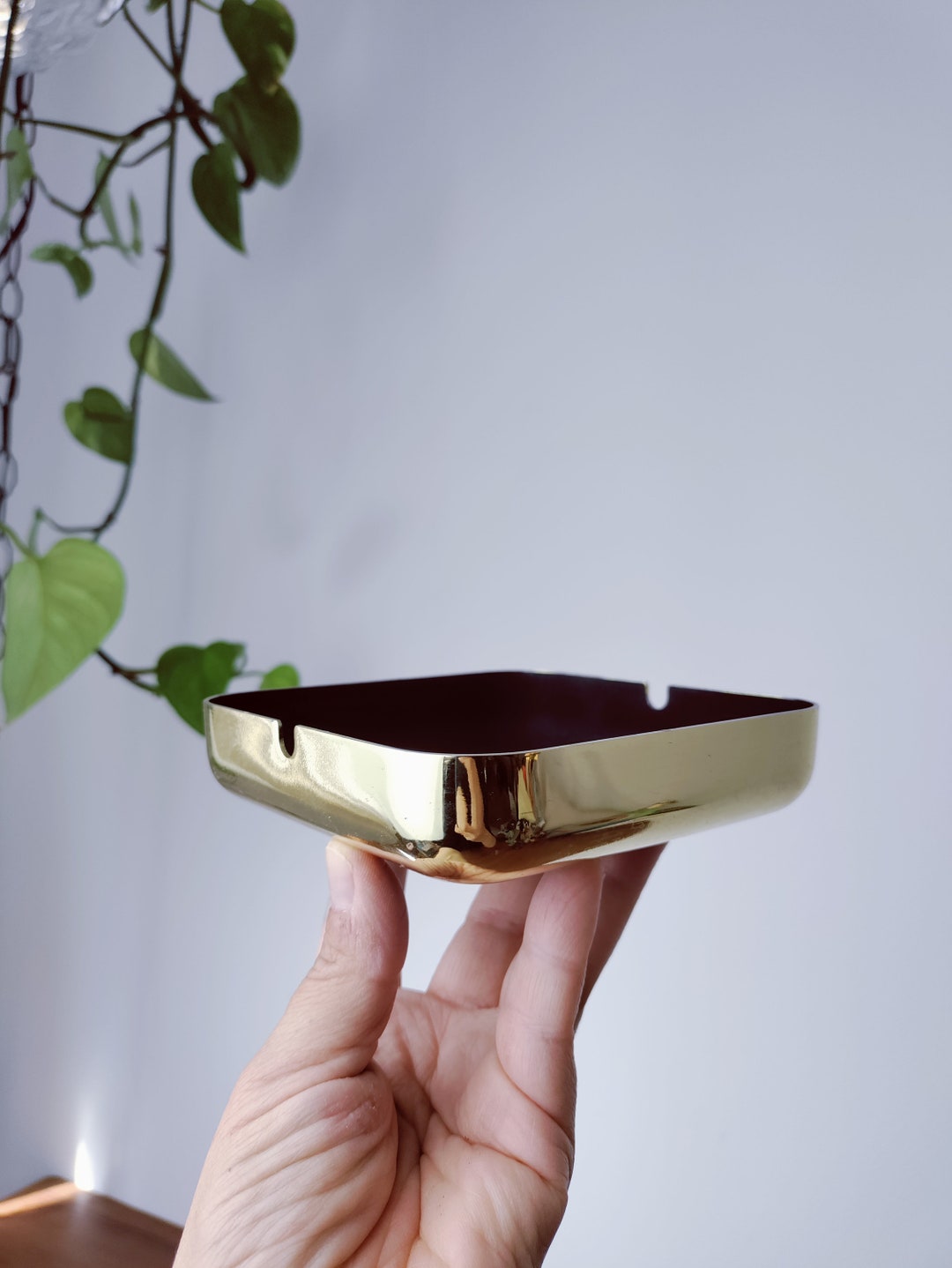 Eldon Emphasis 6000 Vintage 80's Ashtray Gold Metal - Etsy