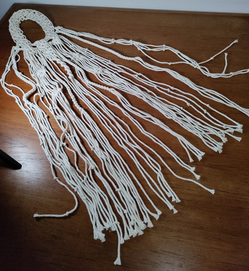 Macrame Head Piece Bohemian Boho Wedding Music Festival Attire Hand ...