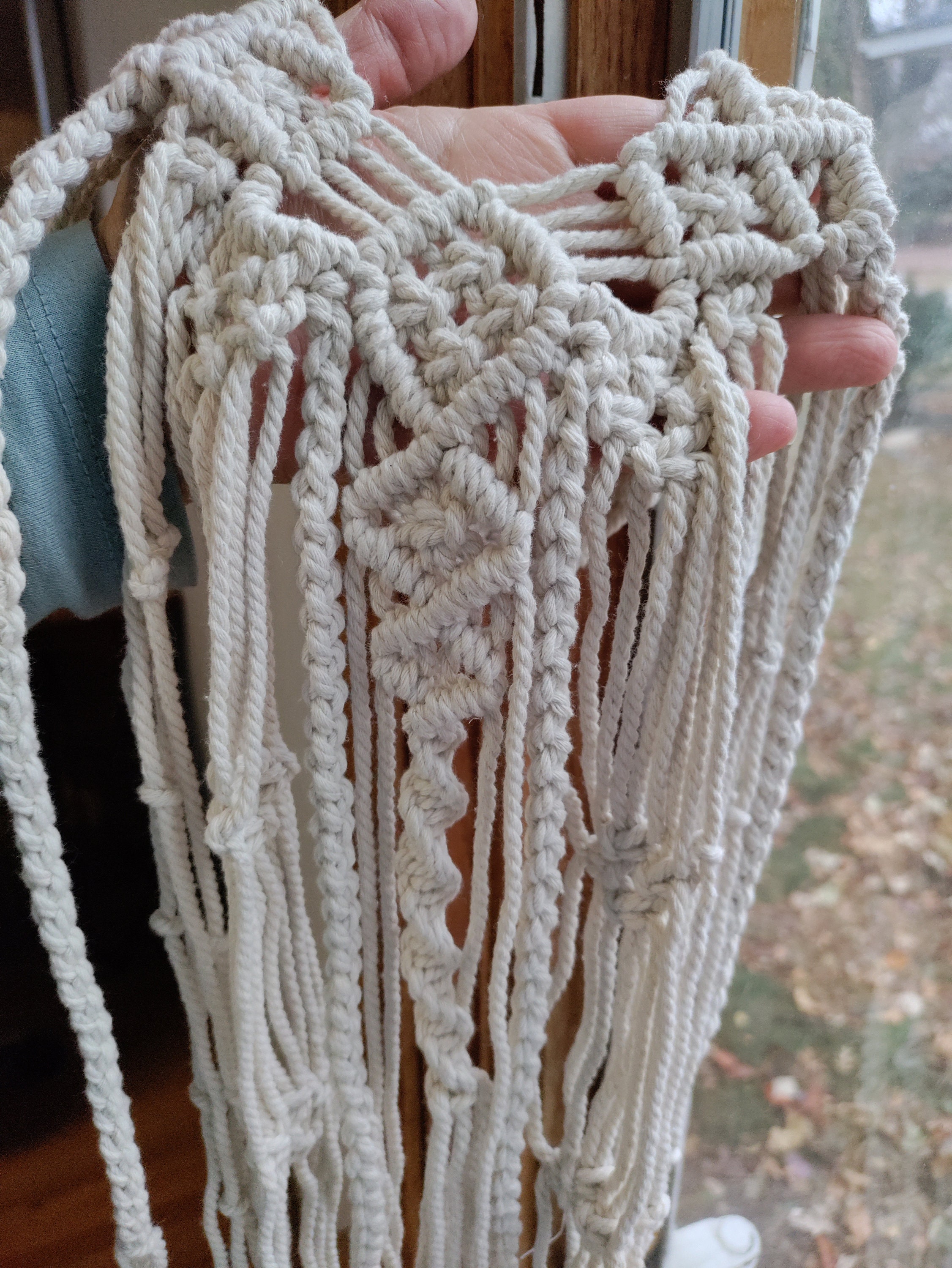 Macrame Head Piece Bohemian Boho Wedding Music Festival Attire Hand ...