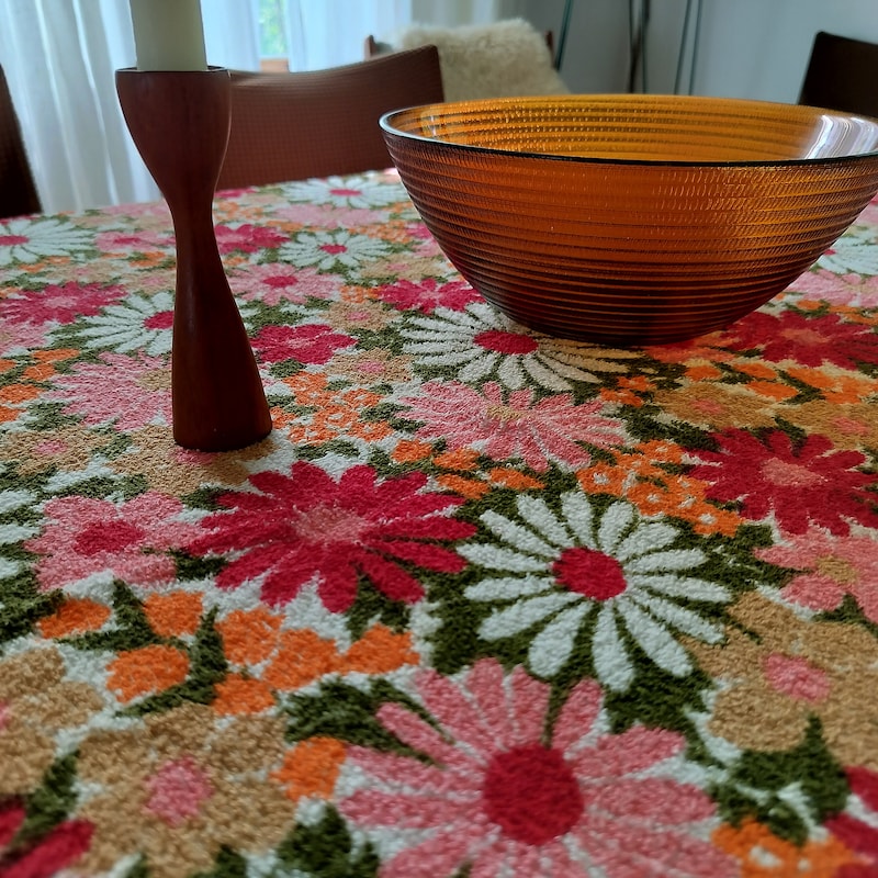 Flower Table Cloth - Etsy