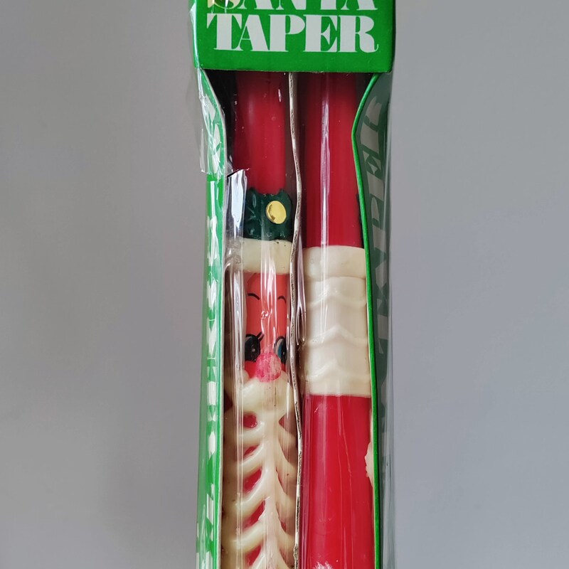 Santa Candles - Etsy