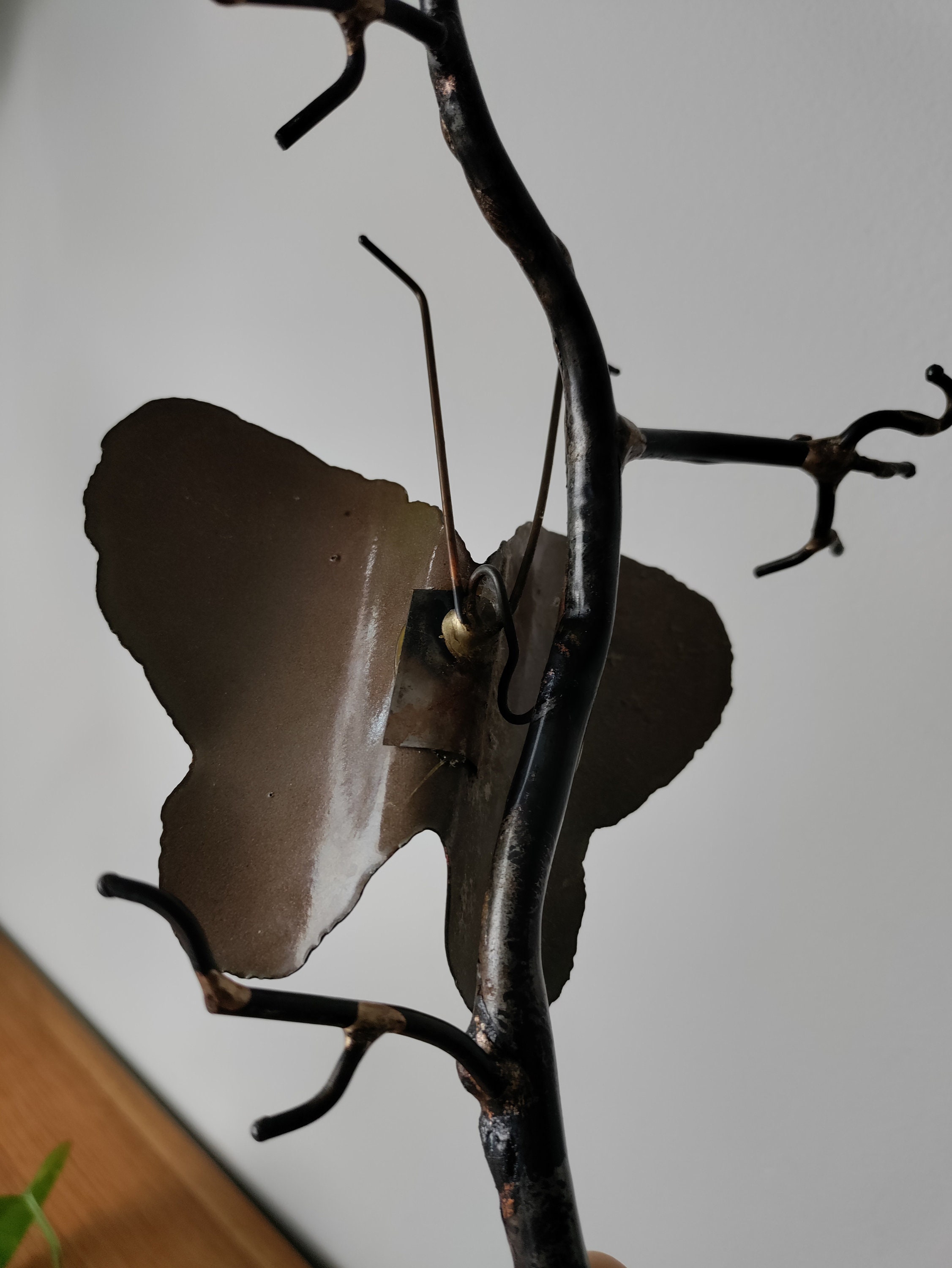 Vintage Metal Art Bovano of Cheshire Enamel on Copper Butterfly on ...