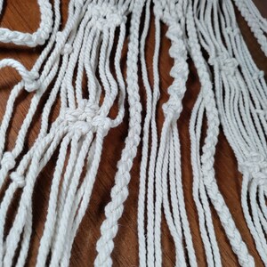 Macrame Head Piece Bohemian Boho Wedding Music Festival Attire Hand ...