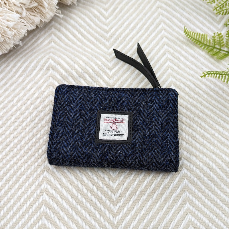 Harris Tweed Purse - Etsy UK