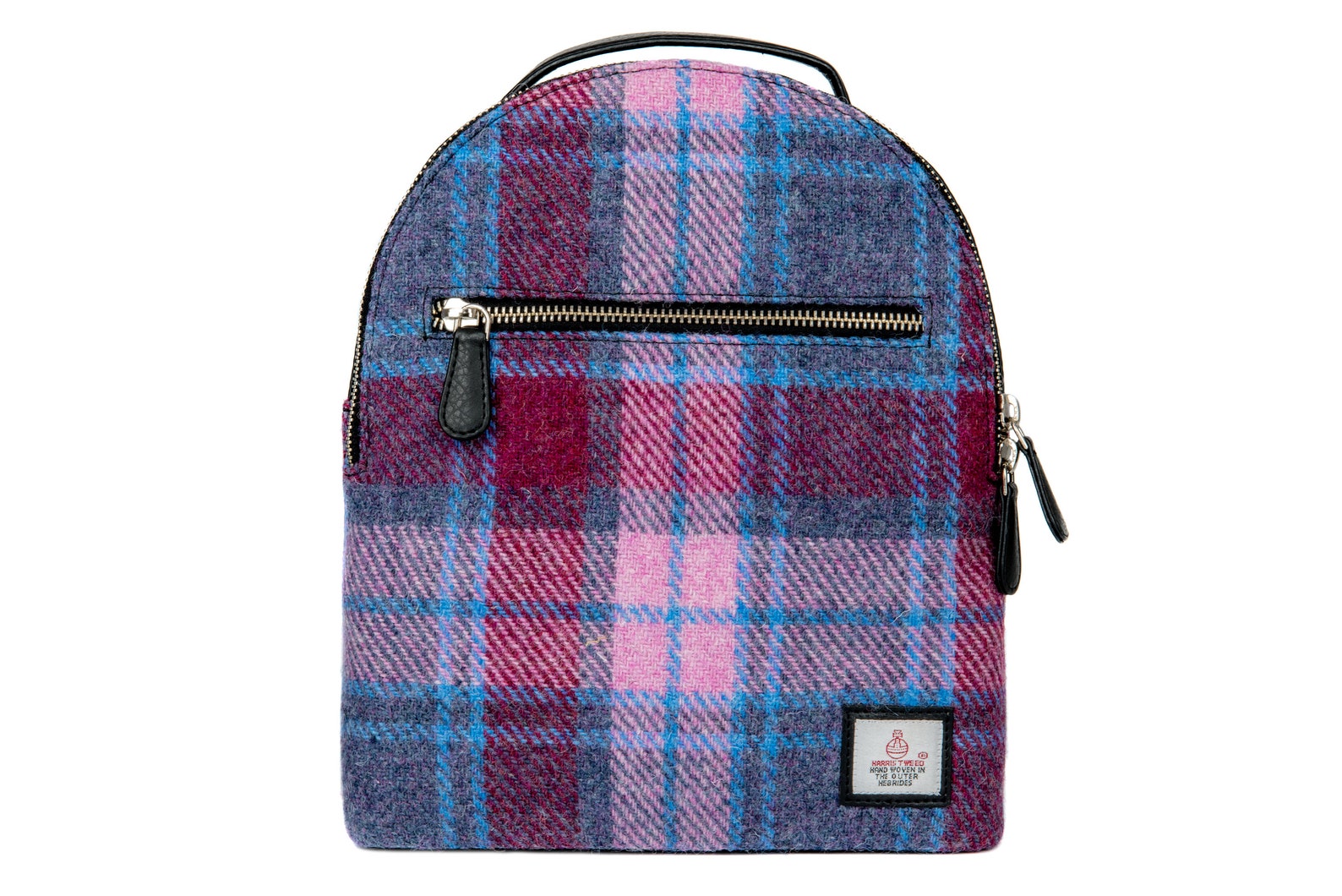 Harris Tweed Mini Backpack Purse Pastel Pink Harris Tweed - Etsy UK