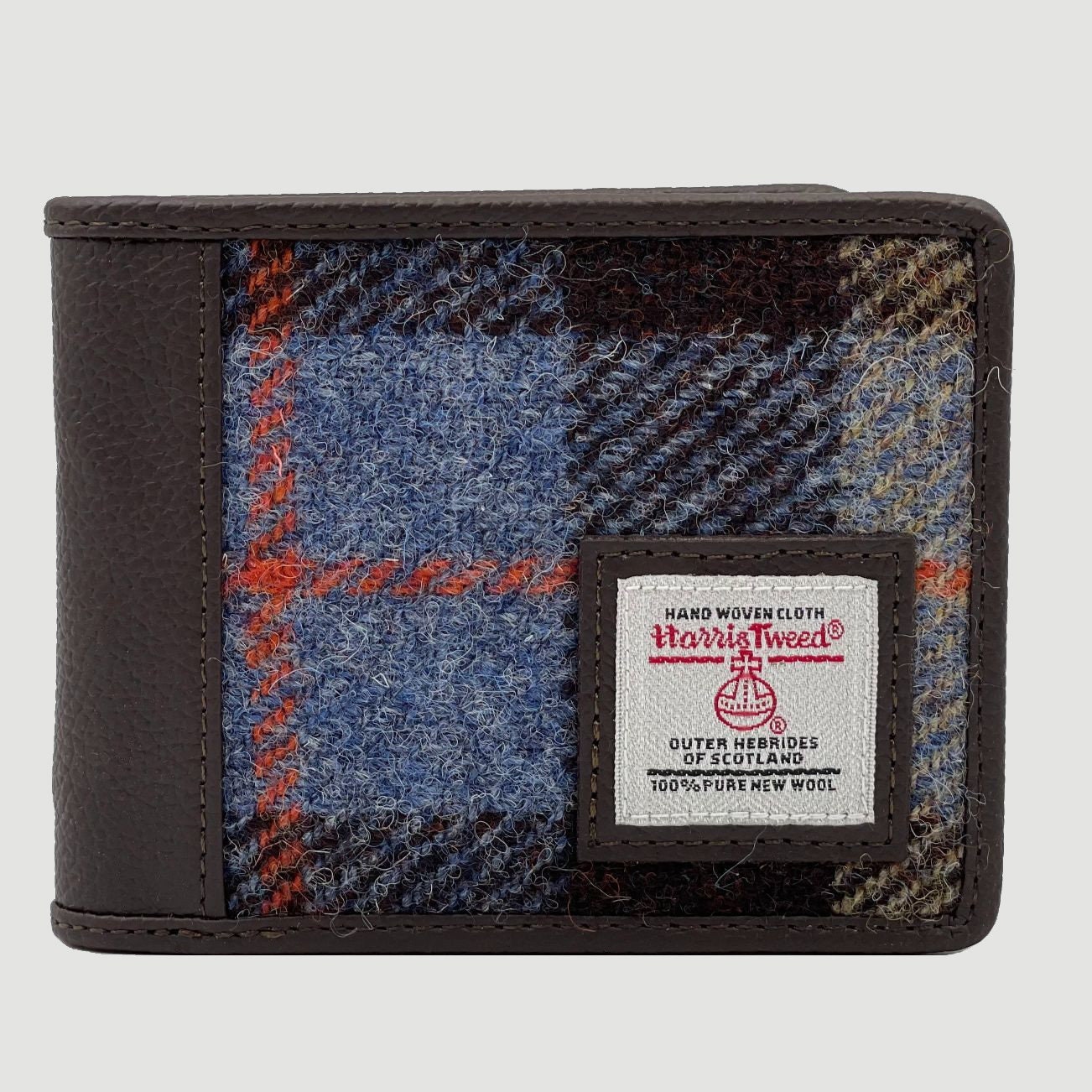 Harris Tweed Wallet Plaid Wallet Harris Tweed Trifold | Etsy