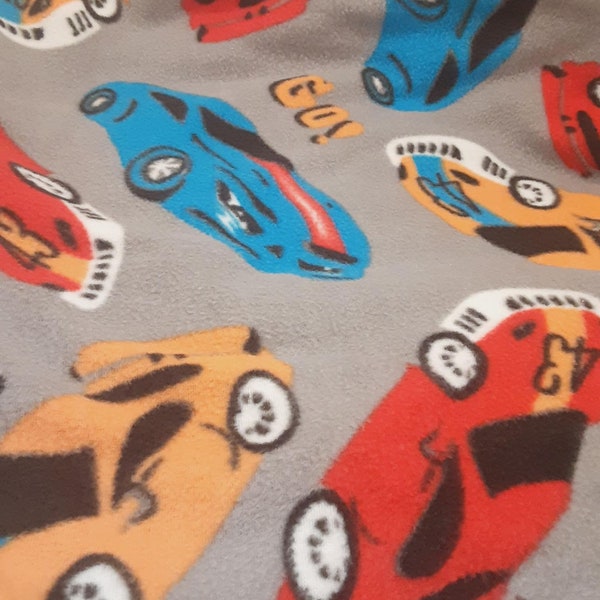 Cars Fleece Fabric - Etsy