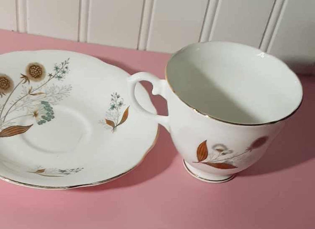 Royal Stuart Spencer Stevenson Bone China Tea Cup and Saucer Made in ...