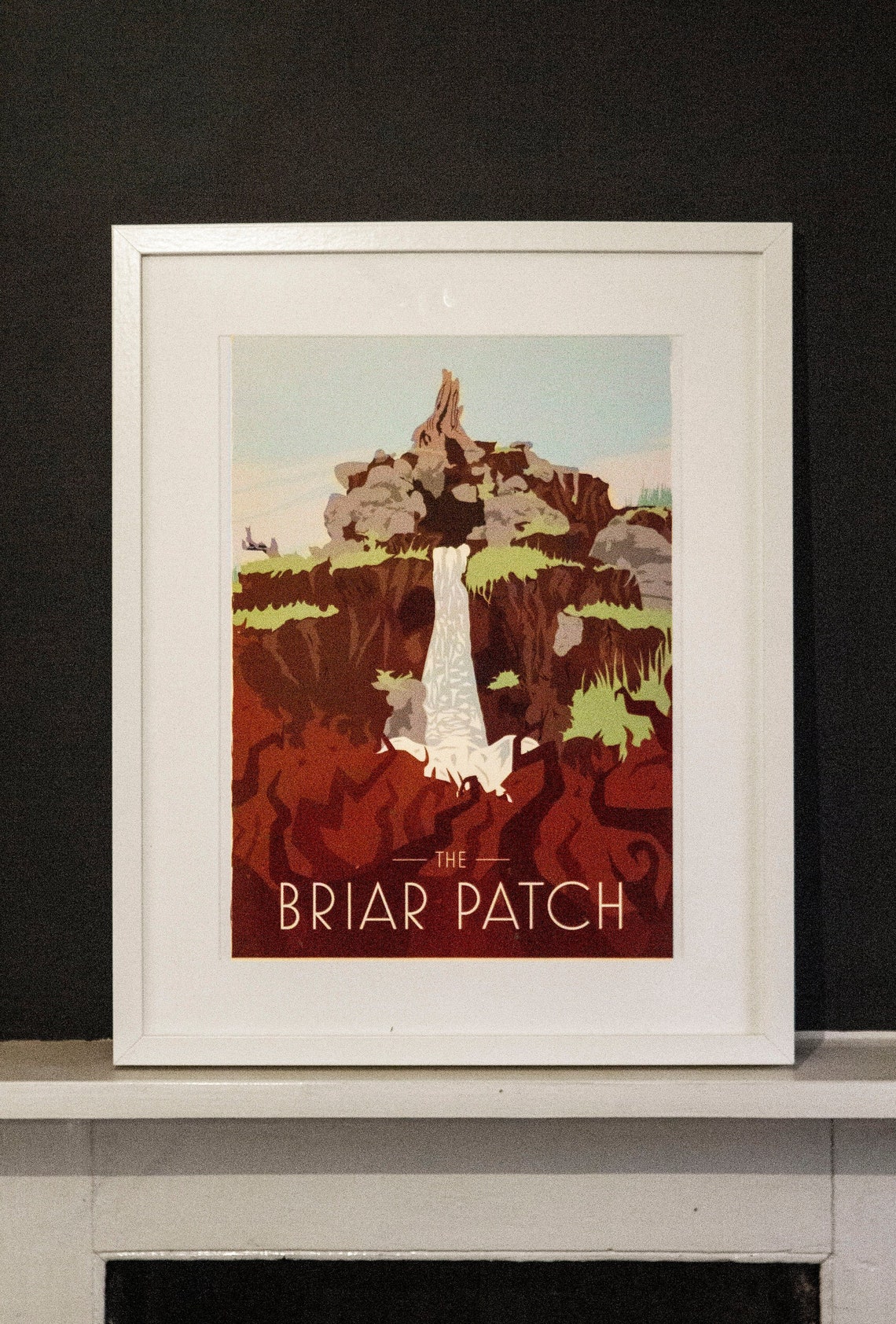 The Briar Patch | Disney Splash Mountain Inspired Print - Poster - Etsy UK