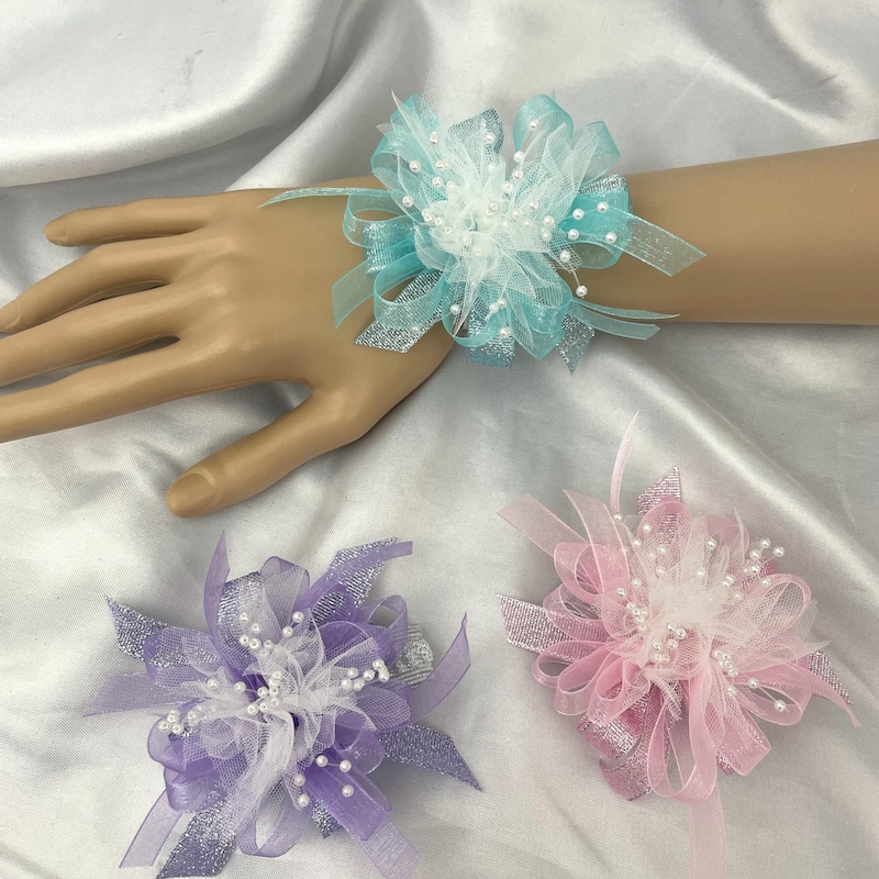 Pastel Wrist Corsages - Etsy