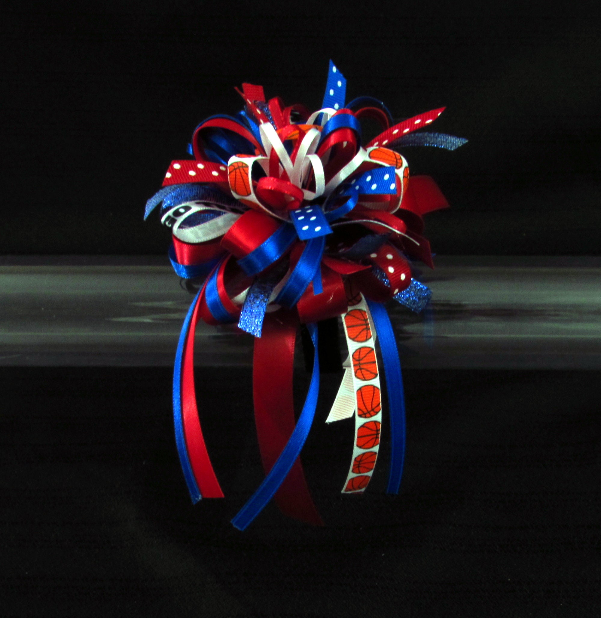 School Colors Basketball Themed Corsages or Boutonniere - Etsy