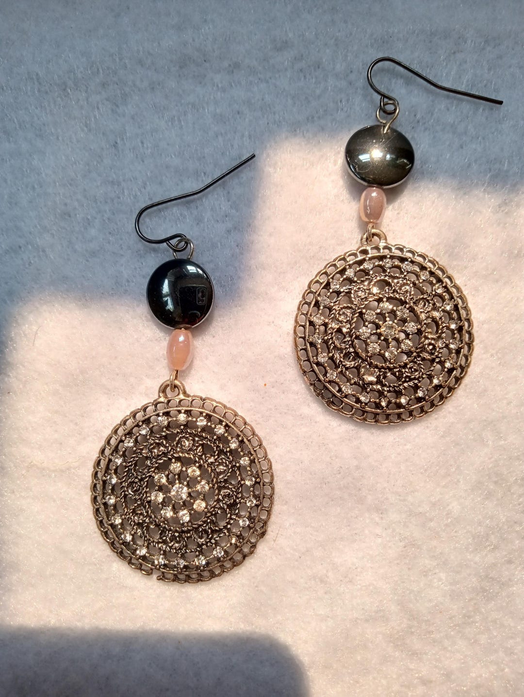 Large, Intricate, Lacey, Elizabethan, Goth, Statement, Round ...