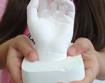 Newborn Baby 3D Hand Moulding Casting Kit Hand Print Footprint New ...