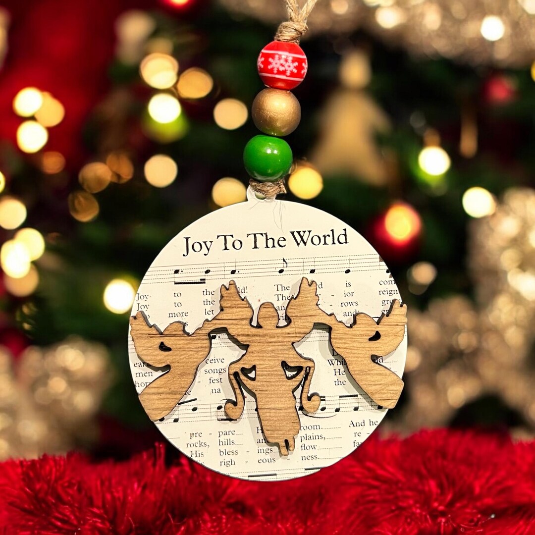 Music Notes Christmas Ornaments - Etsy