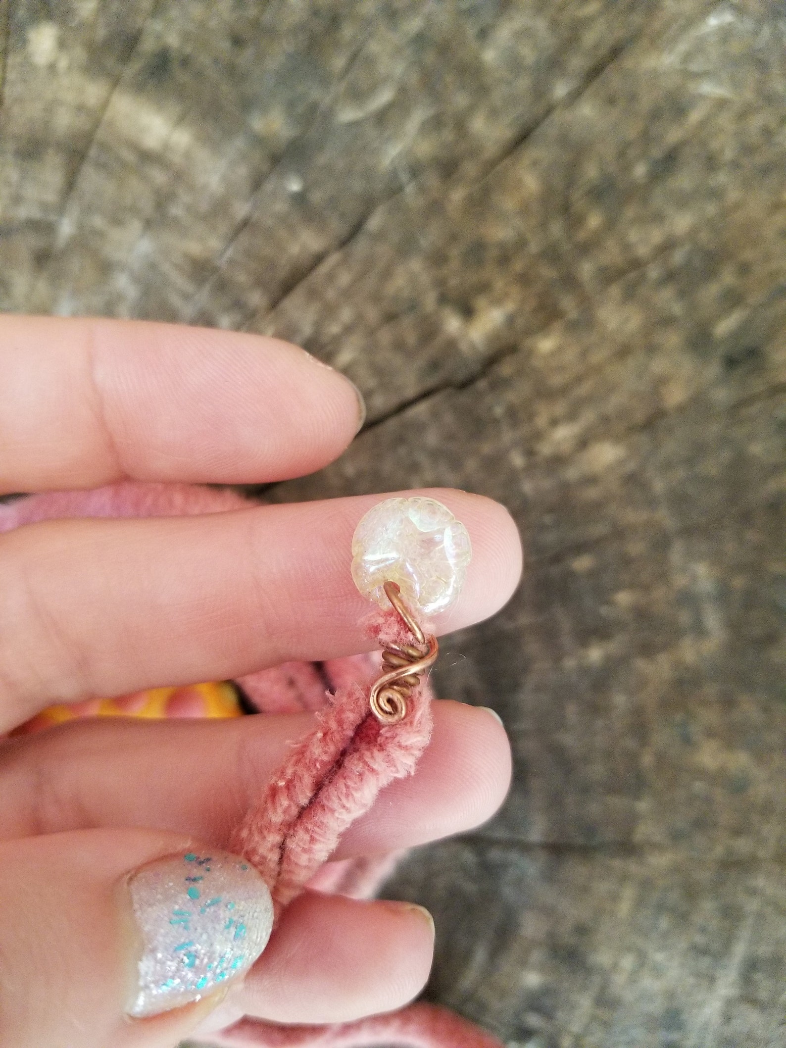 Slow Down Snail Timepiece Wristwrap Polymer Clay Crystal Wrap - Etsy