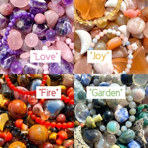 Crystal Confetti "garden" | Crystal Mystery Scoop | Beginner Crystals ...