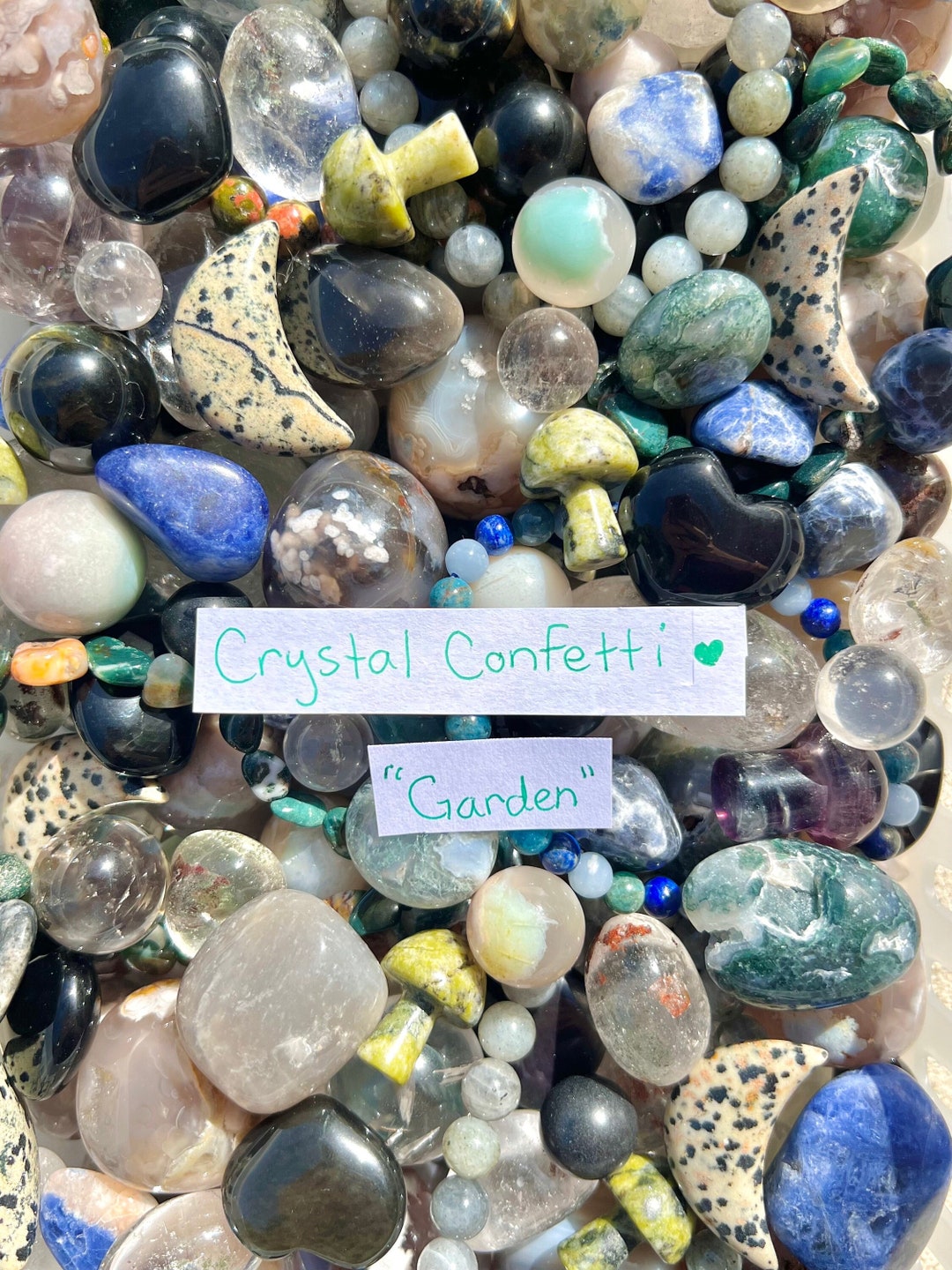 Crystal Confetti "garden" | Crystal Mystery Scoop | Beginner Crystals ...