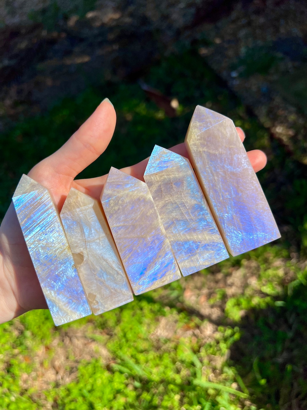 Flashy Moonstone Towers | Choose Which One | High Quality Crystal Tower ...