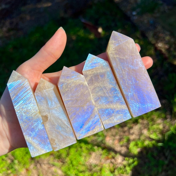 Moonstone Crystal - Etsy