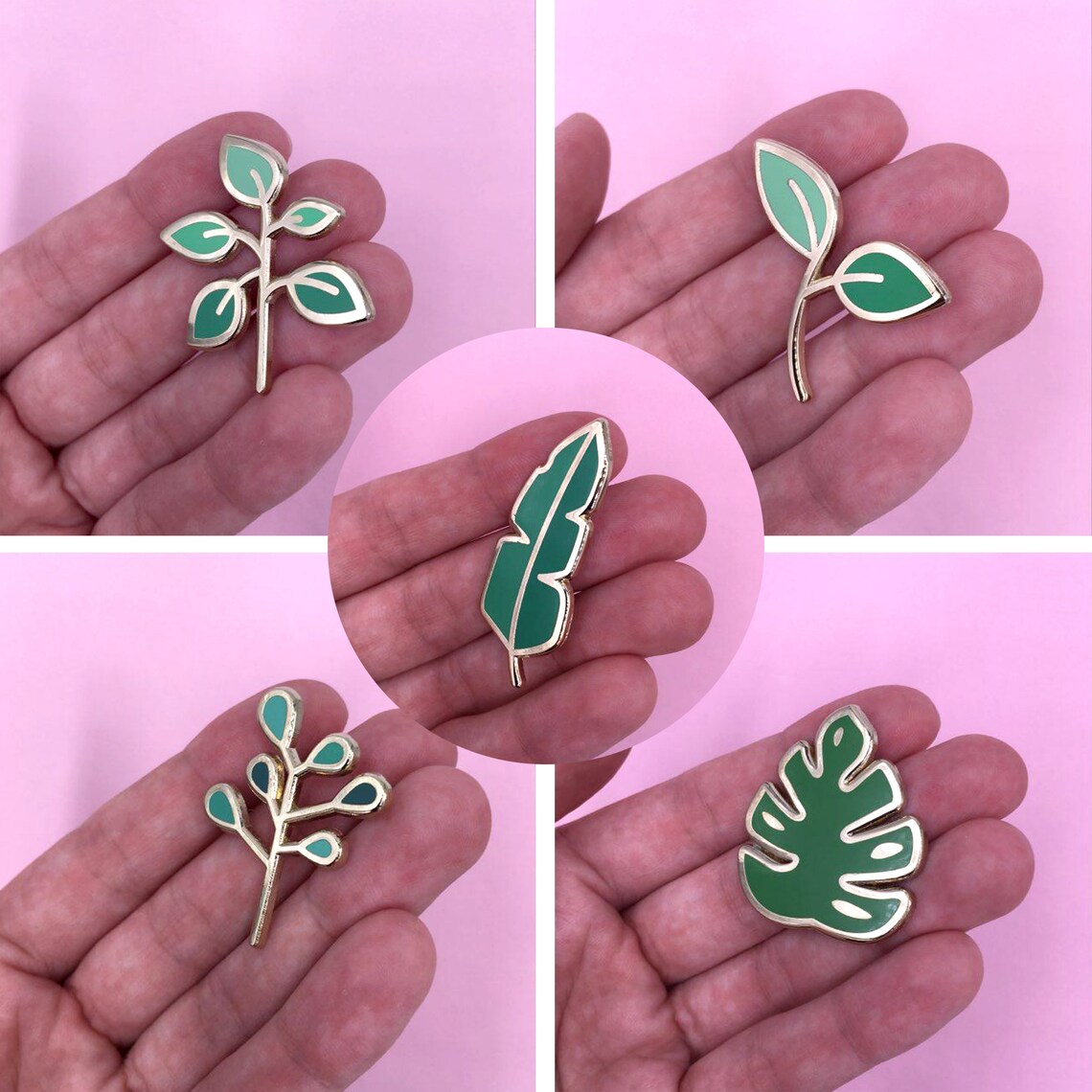 Plant Hard Enamel Pin - Etsy