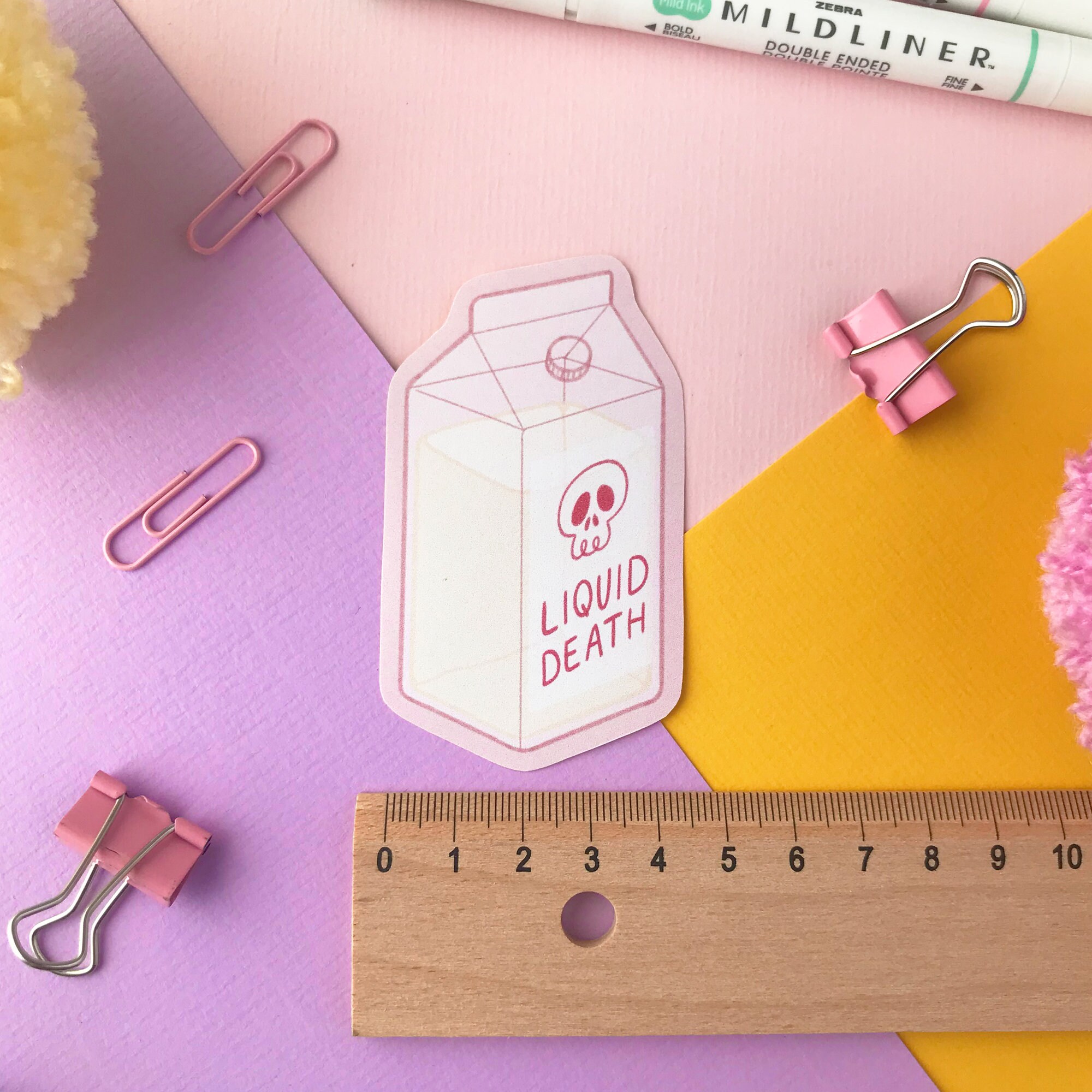 Liquid Death Matte OR Glossy Sticker - Etsy