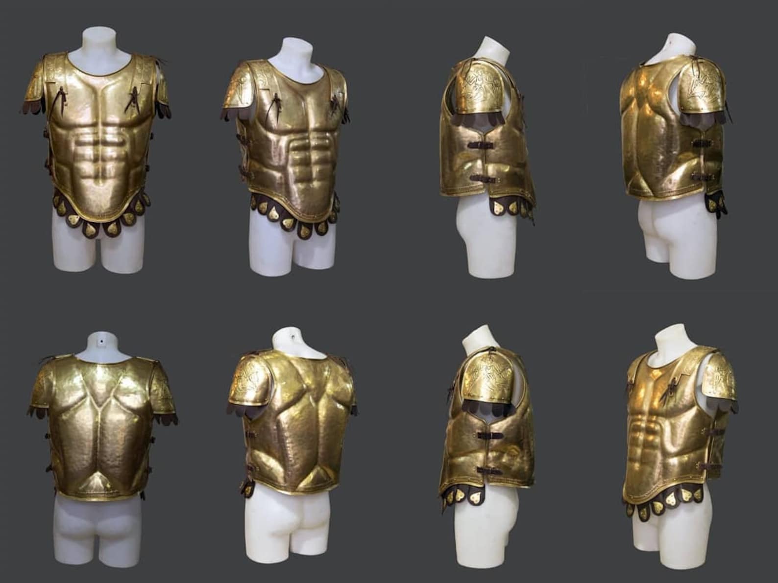 Lorica Toracatha Musculata Tardó Romana III-V Centuries. - Etsy