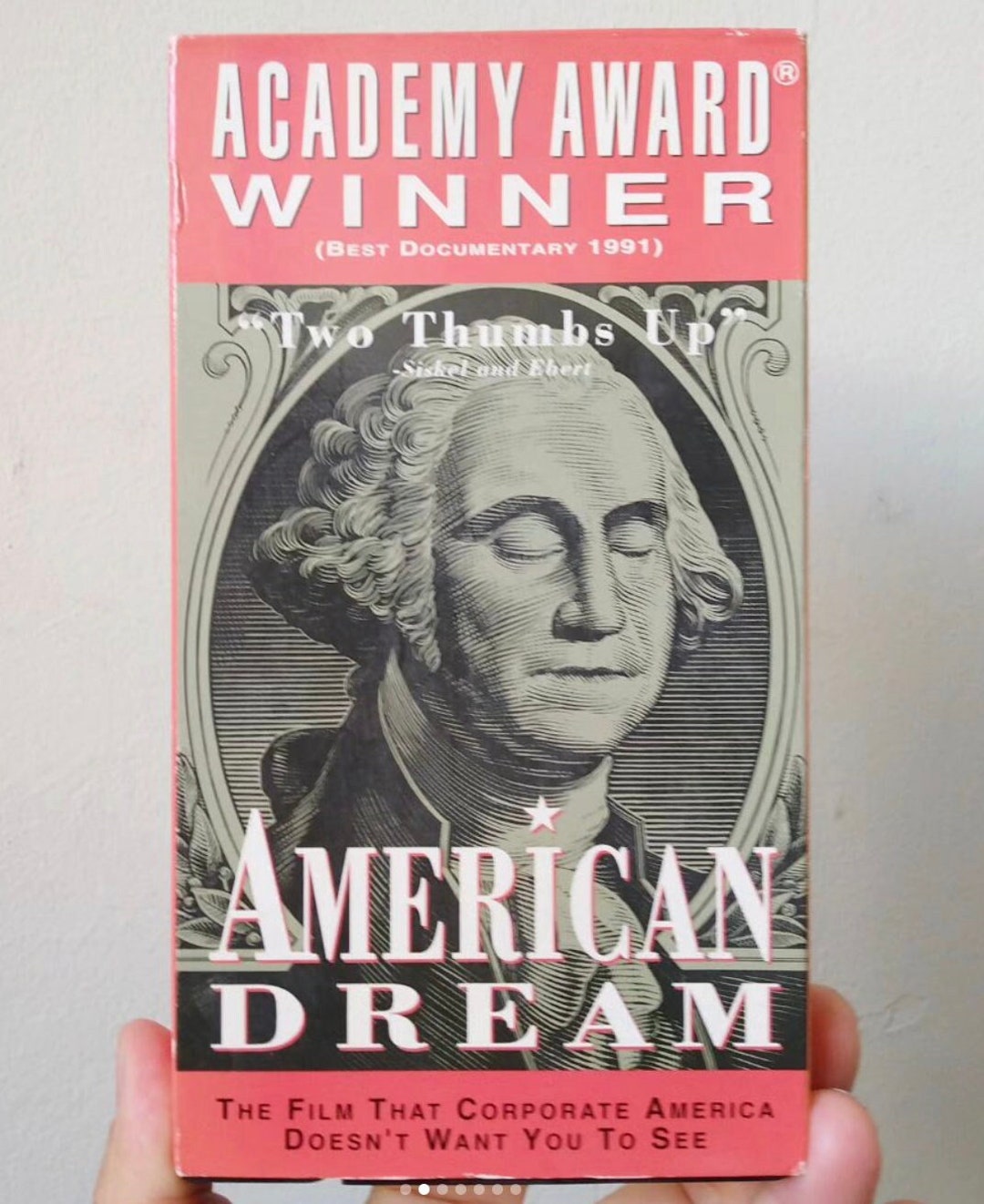 1991 VHS AMERICAN DREAM Documentary Film by Barbara Kopple. Academy ...