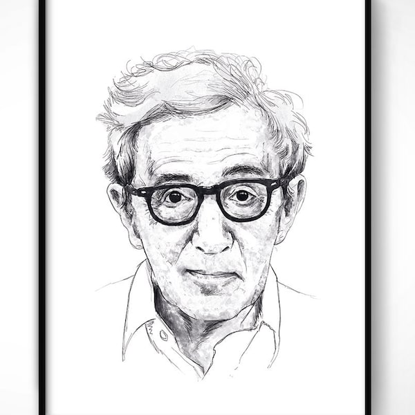 Woody Allen Poster - Etsy
