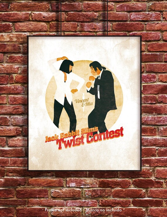 Art & Collectibles Digital Prints Pulp Fiction You never can tell Movie ...