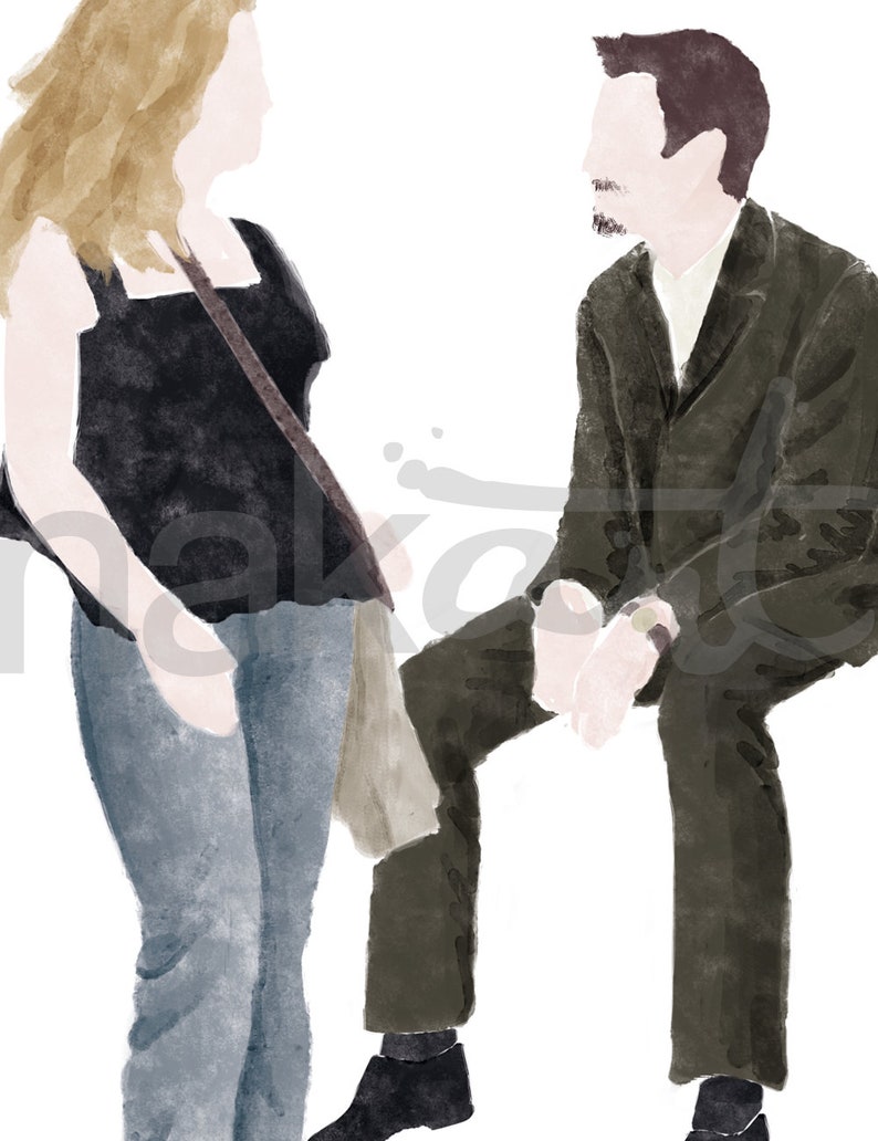 Before Trilogy Movie Poster / Sunrise Sunset Midnight Jesse - Etsy