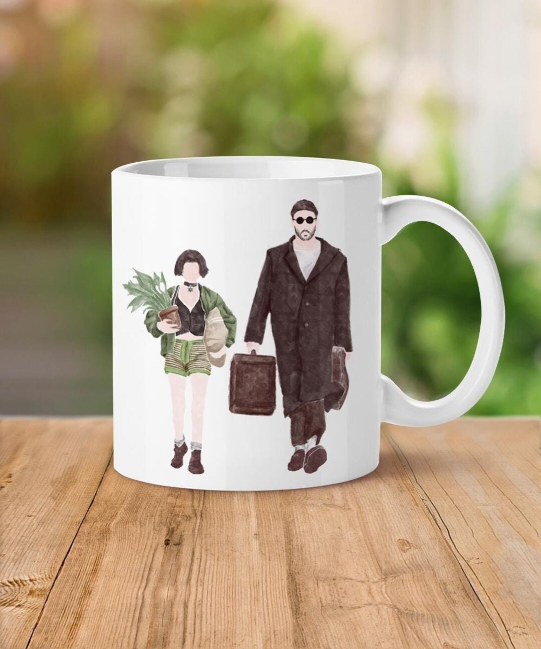Leon and Mathilda Mug | Leon the Professional Movie Coffee Mug ...