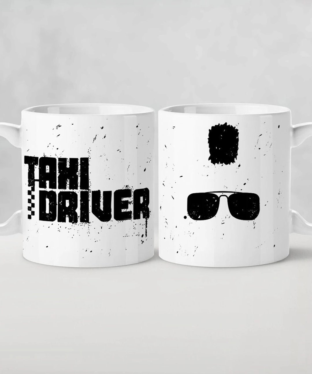 Taxi Driver Mug / Minimalist Coffee Cup Travis Bickle Martin Scorsese ...