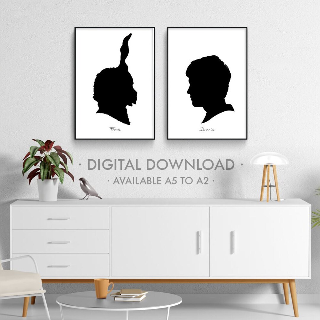 Donnie Darko 2 Posters Digital Download Cult Movie Printable, Donnie ...