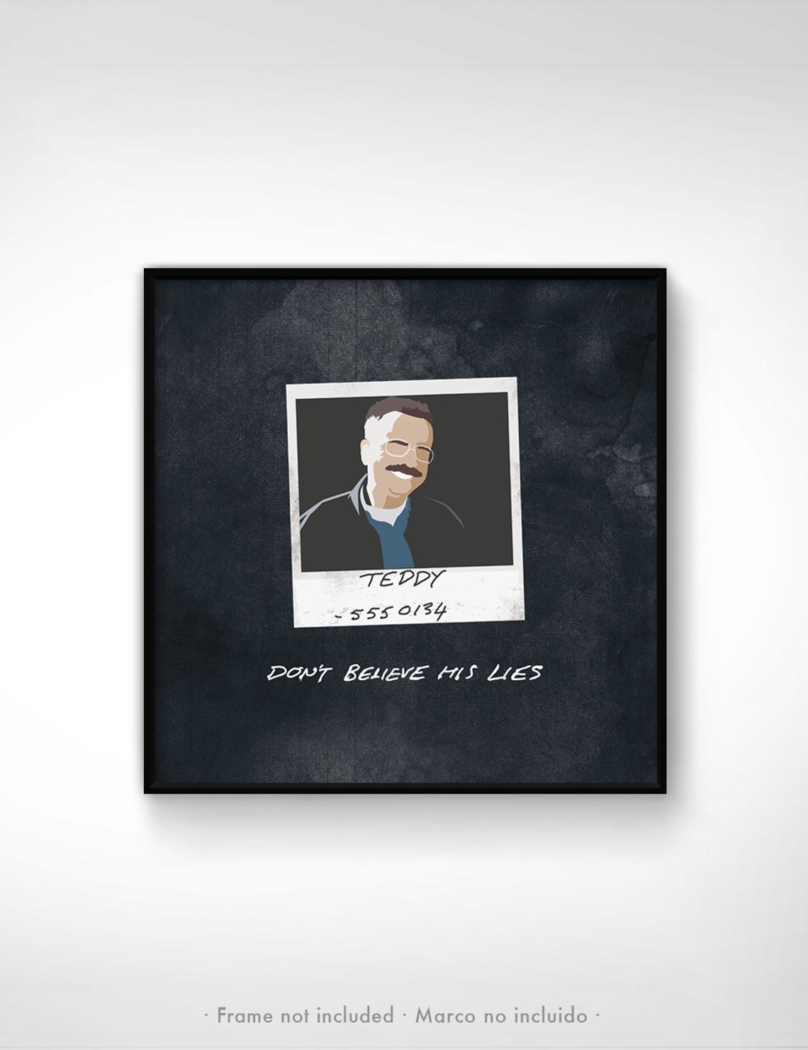 Memento Movie Poster Teddy / Film Character Christopher - Etsy