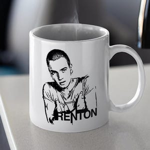 Trainspotting Movie Coffee Mug Mark Renton Movie Character, Ewan ...