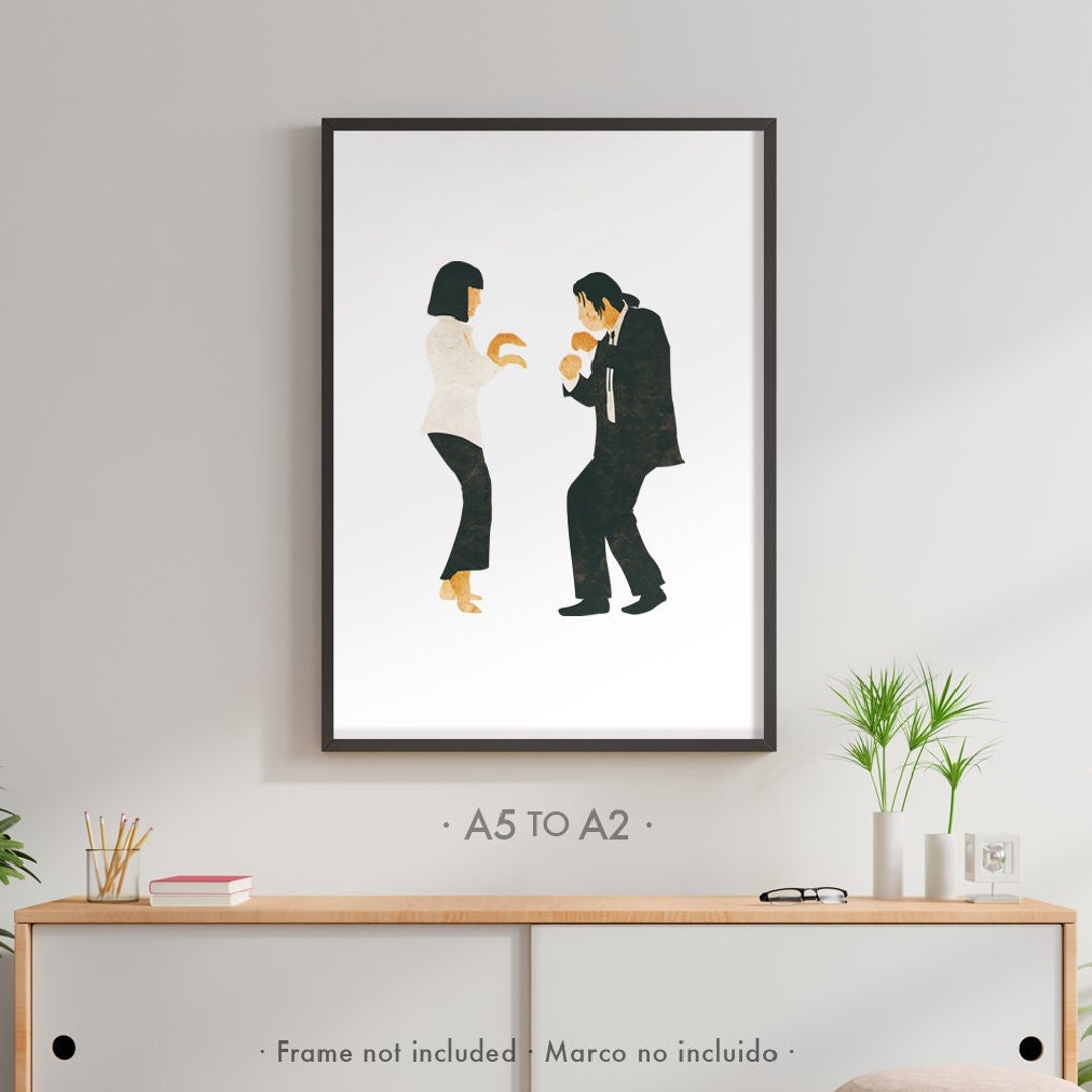 Pulp Fiction Dance Scene - Jack Rabbit Slims Poster #2 / Famous Film ...