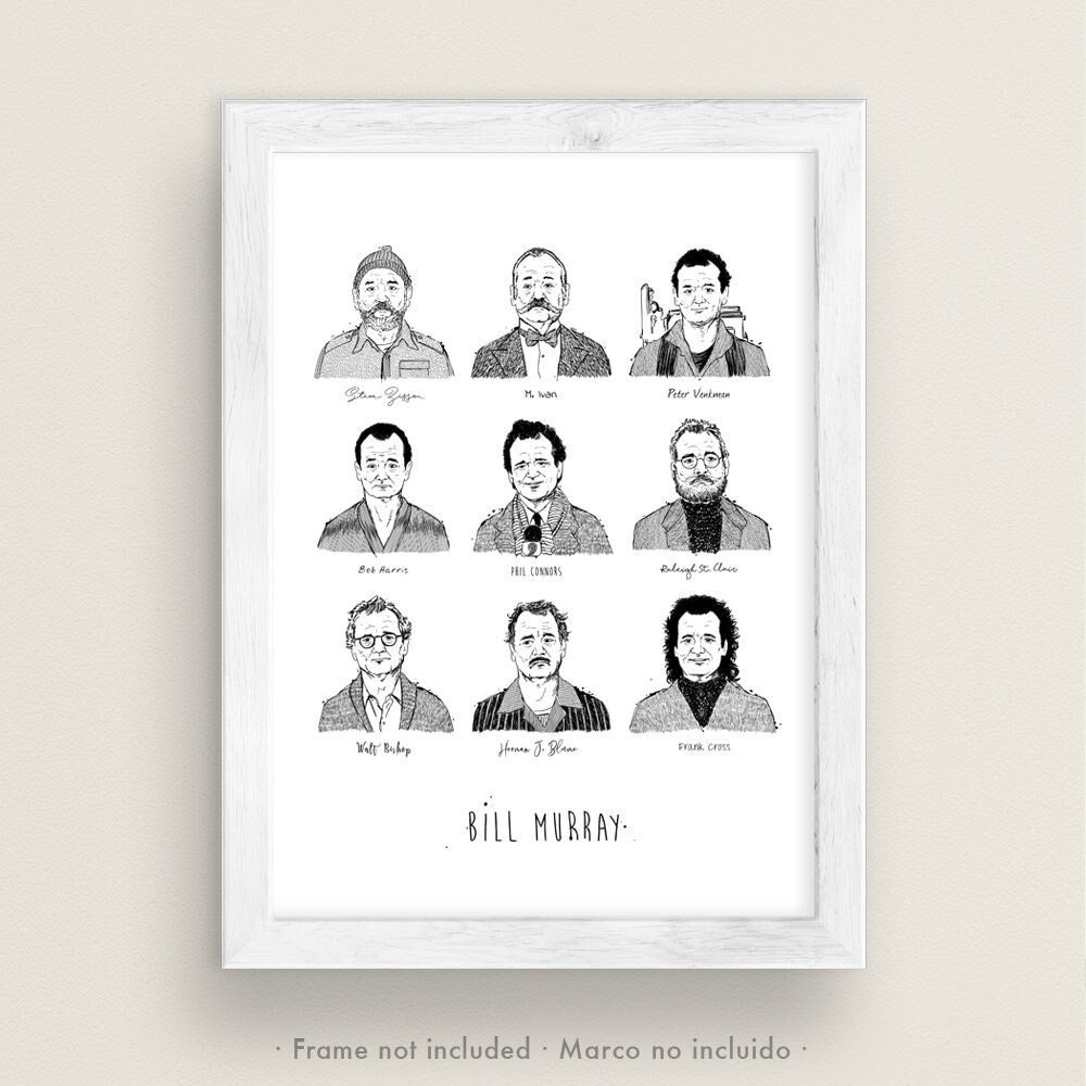 Bill Murray Chive Stencil