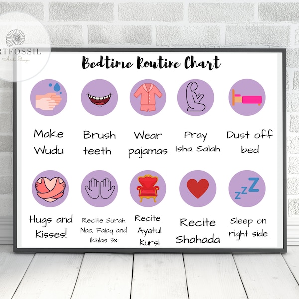 Routine Chart - Etsy